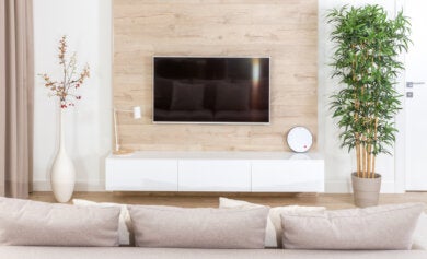 Cómo decorar la pared de la TV - Mejor con Salud