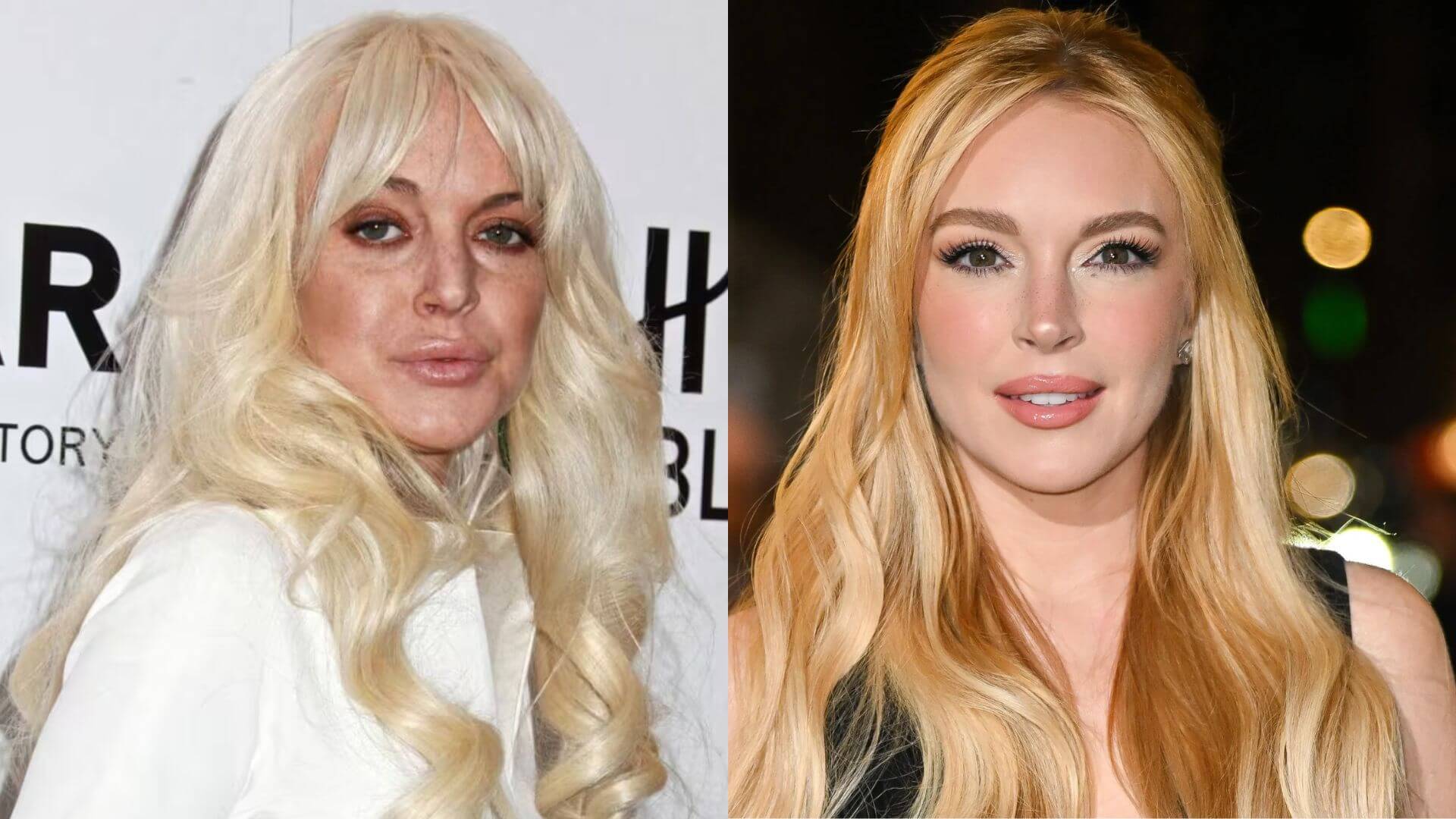 Antes y después: así cambió Lindsay Lohan para verse mejor que nunca a ...