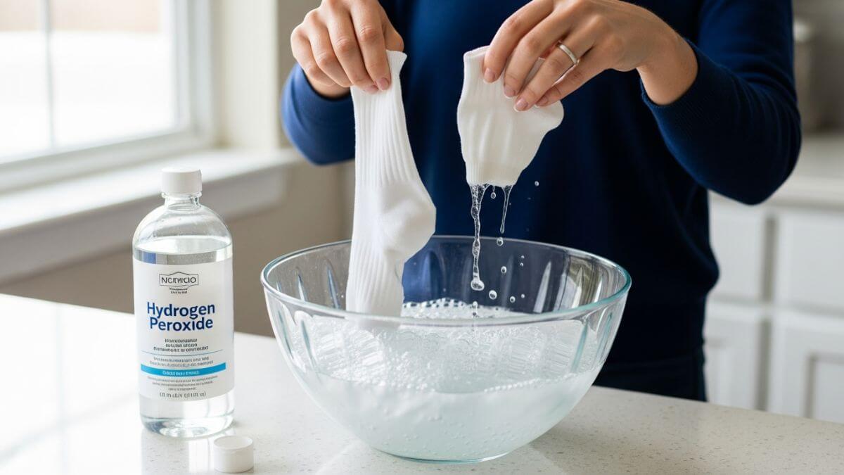 Cómo blanquear calcetines percudidos usando agua oxigenada - Mejor con ...