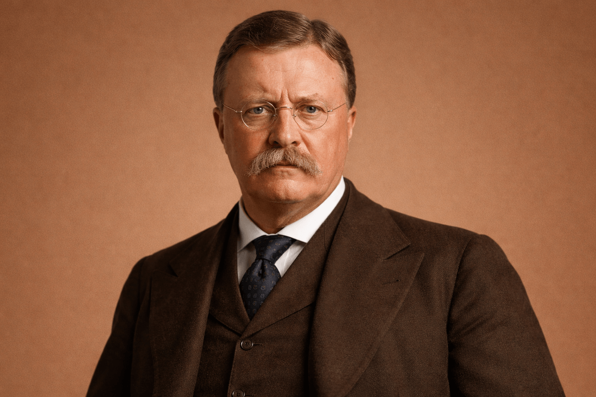 Theodore Roosevelt, expresidente de EE.UU, "El único hombre que nunca ...