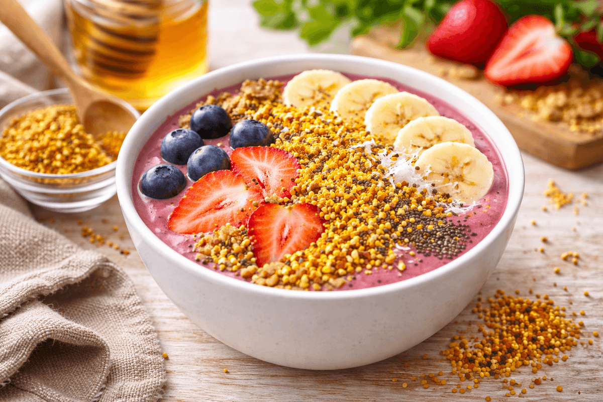 7 formas de usar polen de abeja en la cocina (más allá del yogur ...
