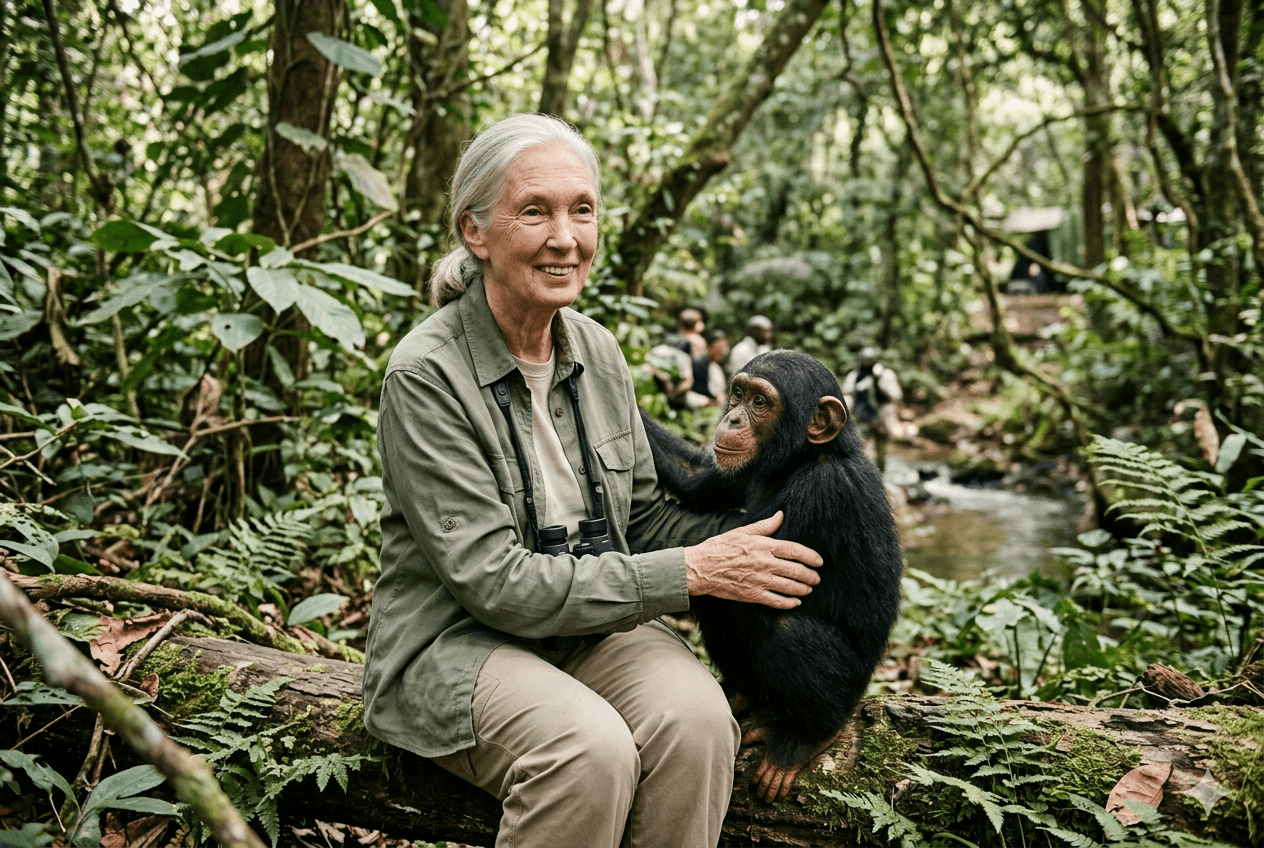 Jane Goodall: "Lo que haces marca una diferencia": la microacción ...