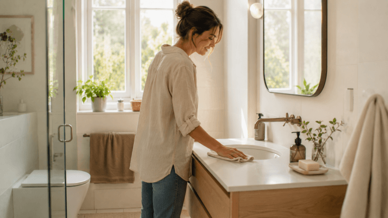 ¿Cansada de limpiar el baño? Rutina corta para que se vea presentable ...